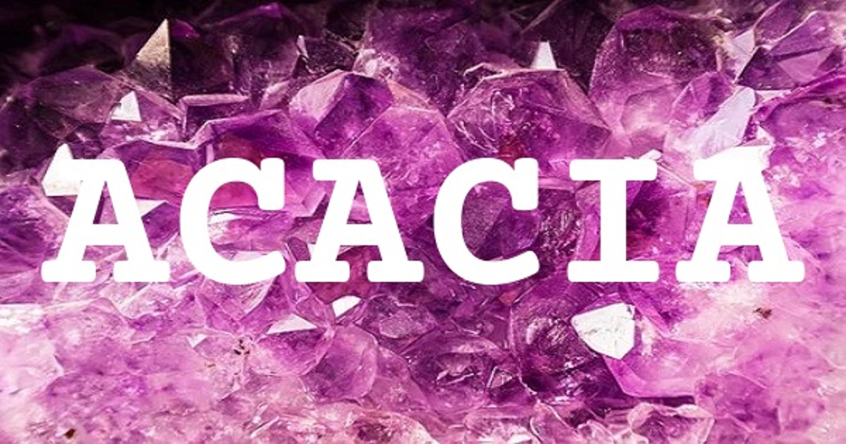 ACACIA英文名字意思