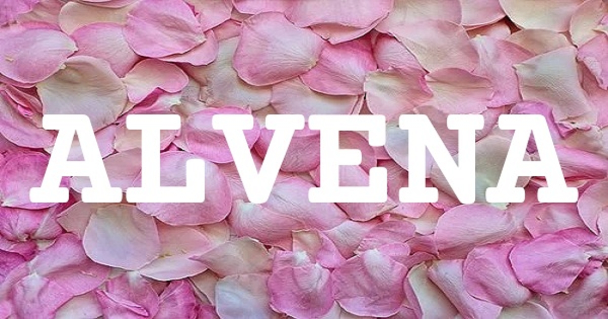 ALVENA英文名字意思