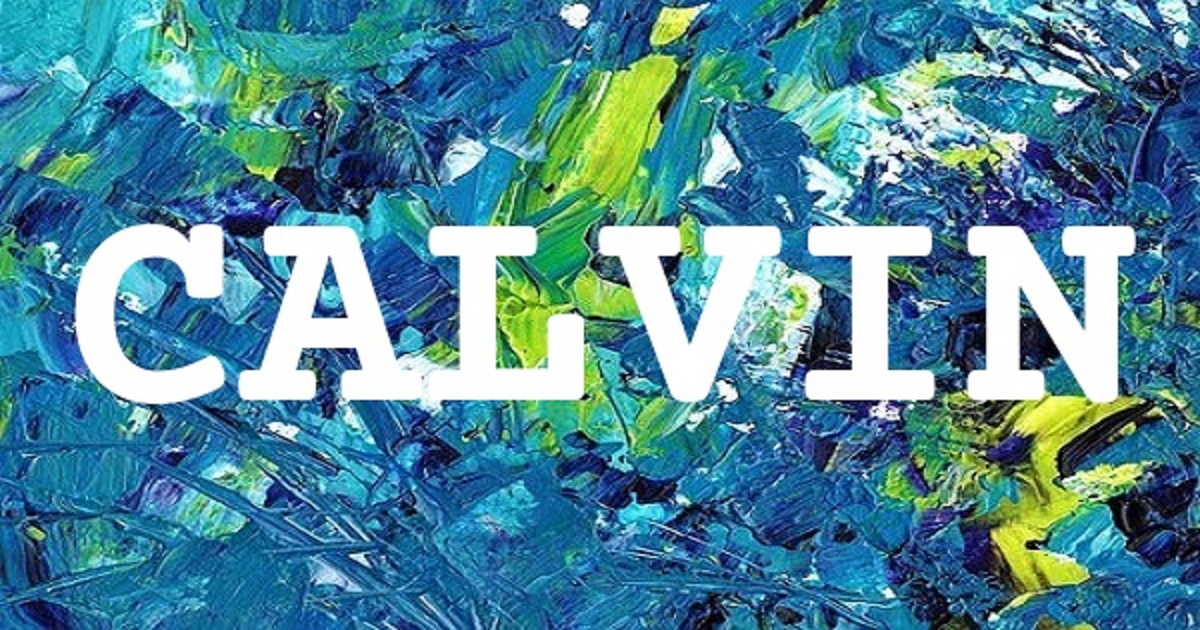 CALVIN英文名字意思