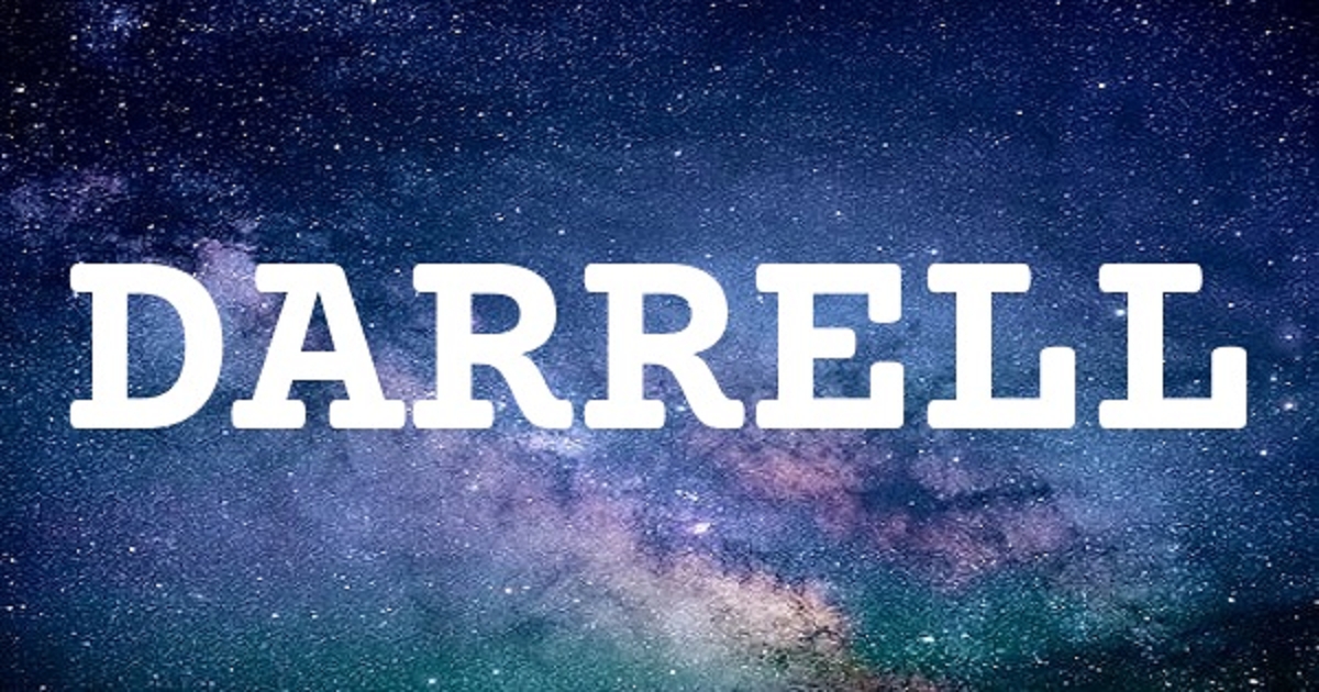DARRELL英文名字意思