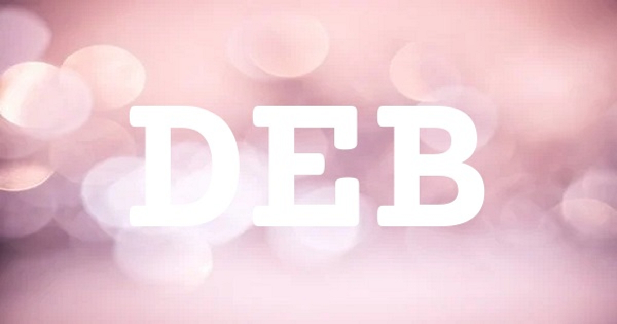 DEB英文名字意思
