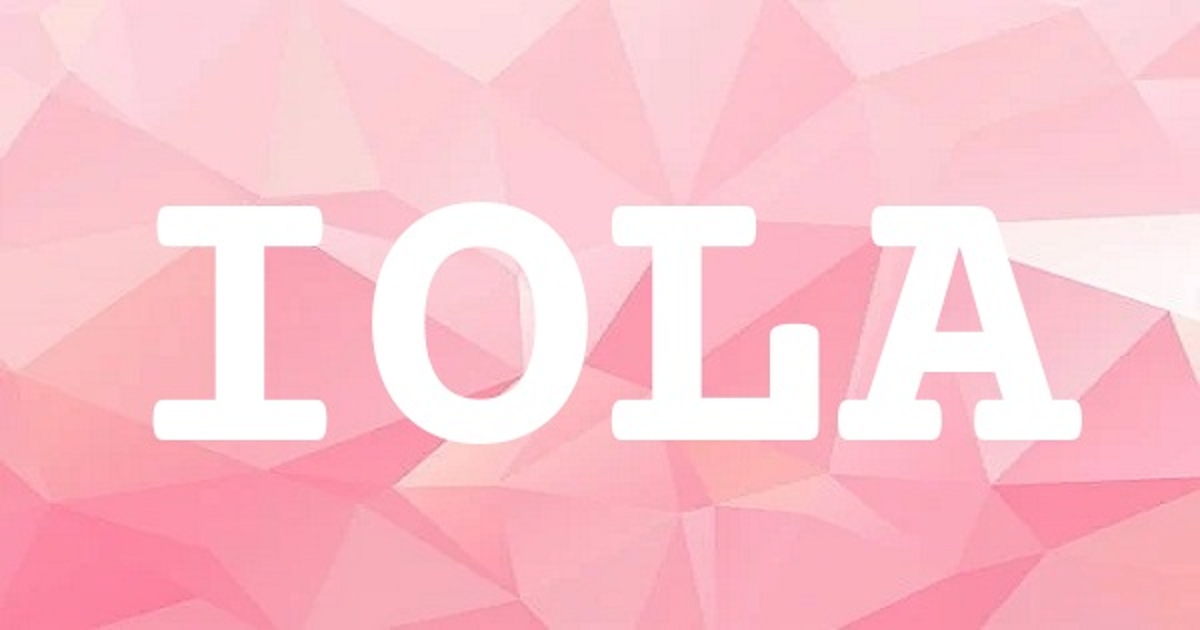 IOLA英文名字意思