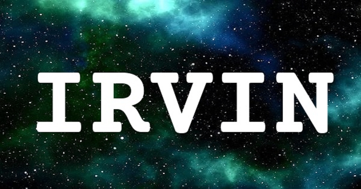 IRVIN英文名字意思