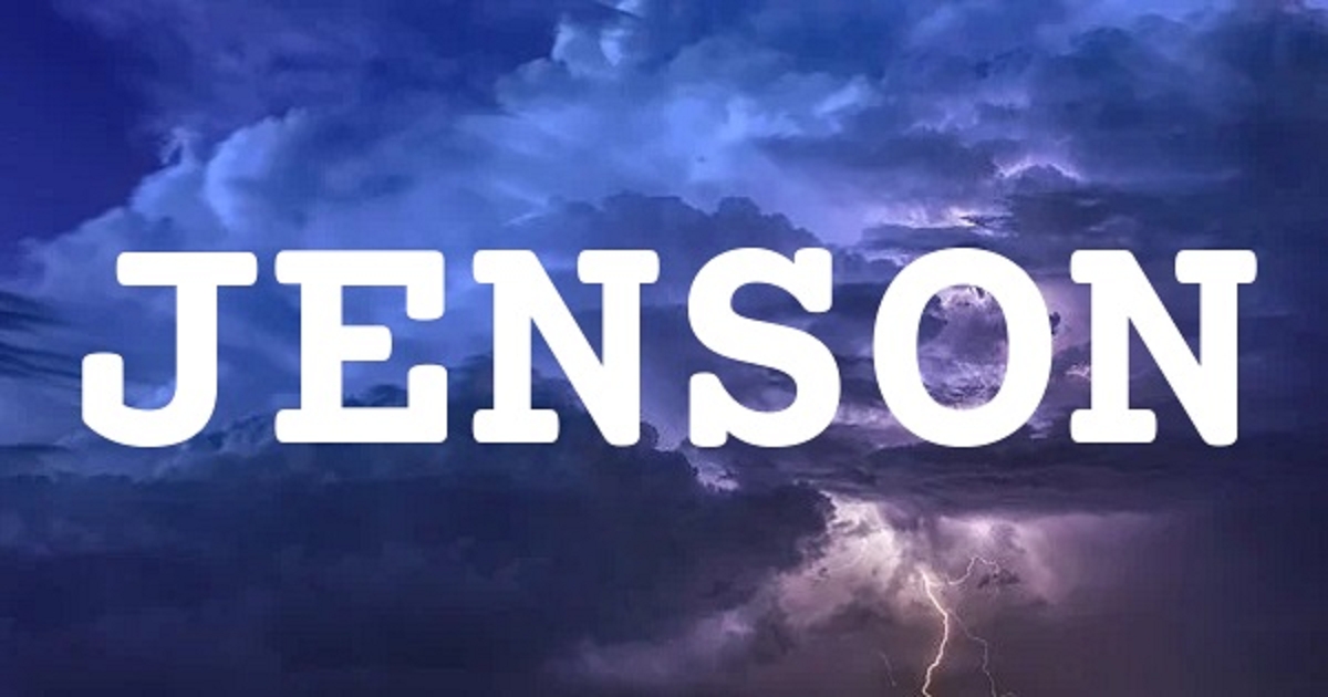 JENSON英文名字意思