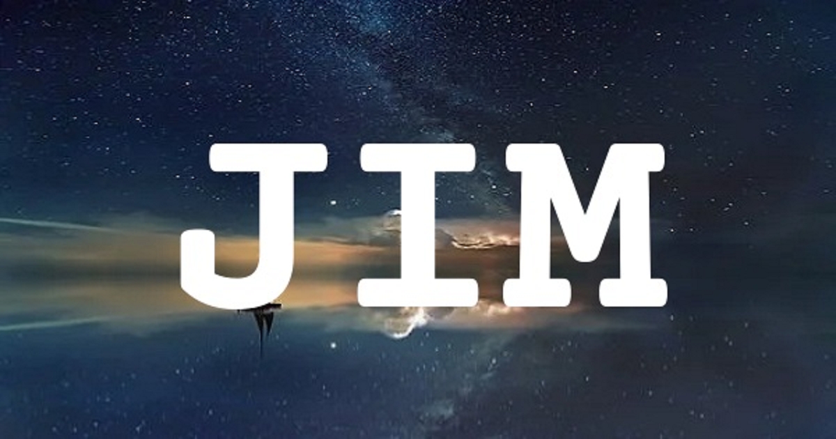 JIM英文名字意思