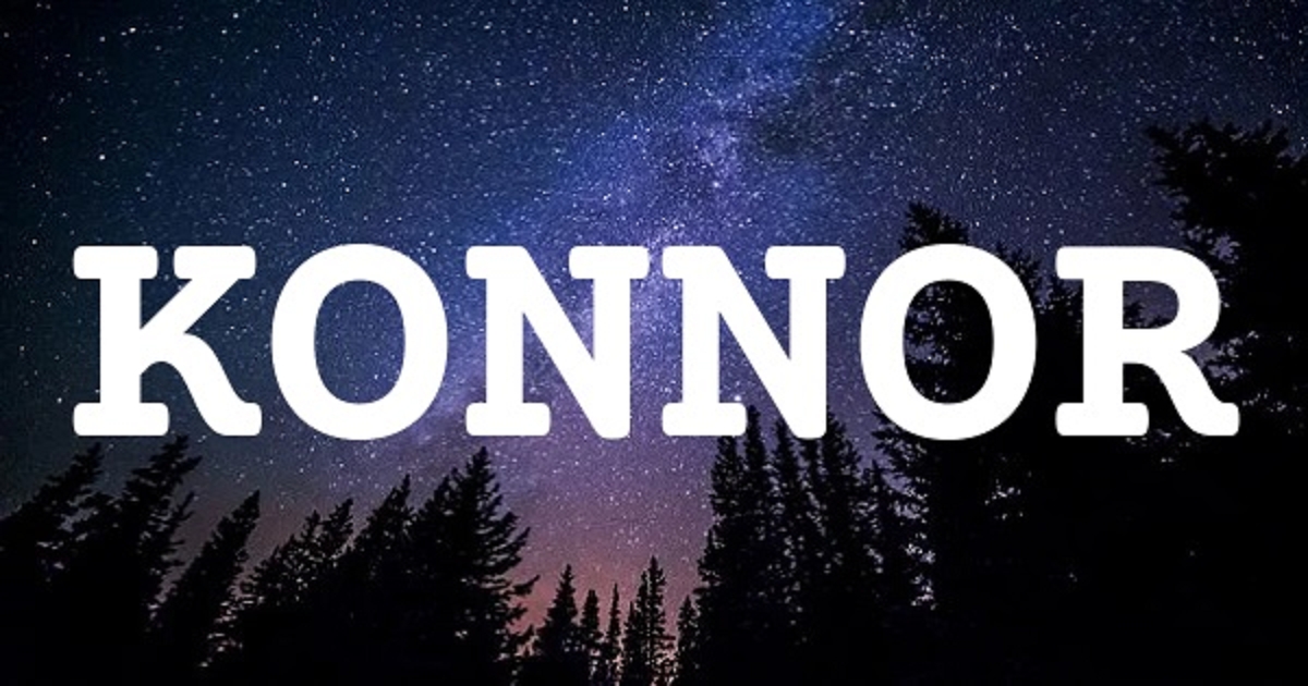 KONNOR英文名字意思