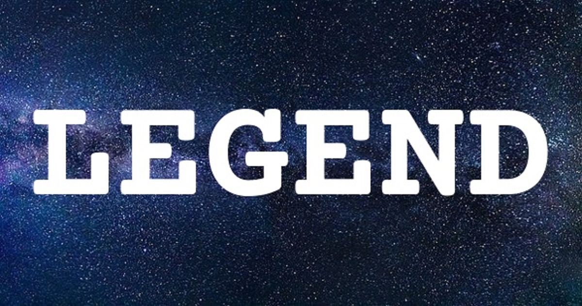 LEGEND英文名字意思