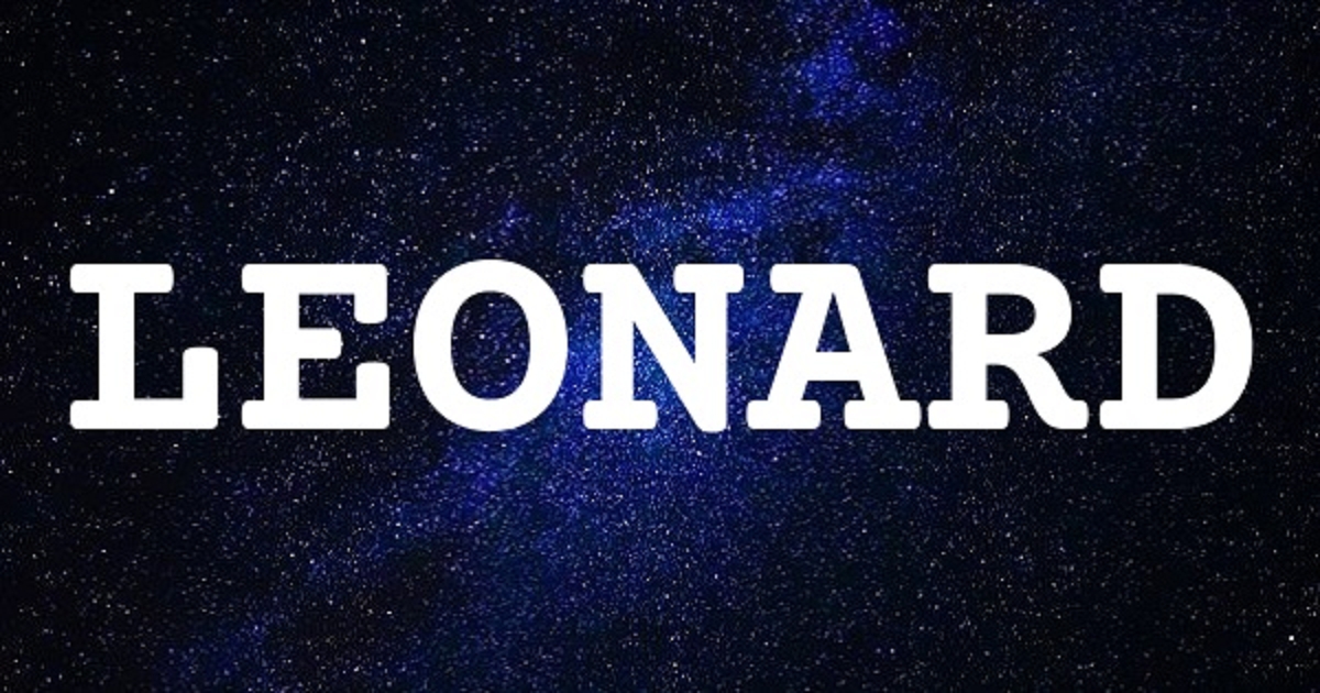 LEONARD英文名字意思