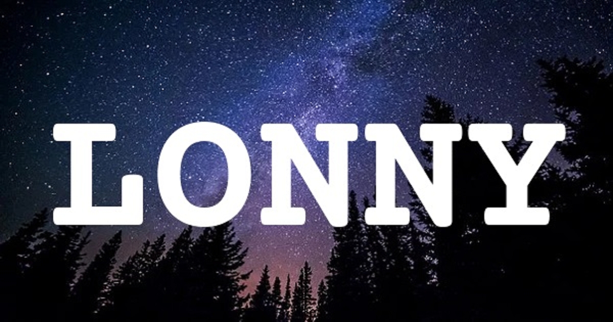 LONNY英文名字意思
