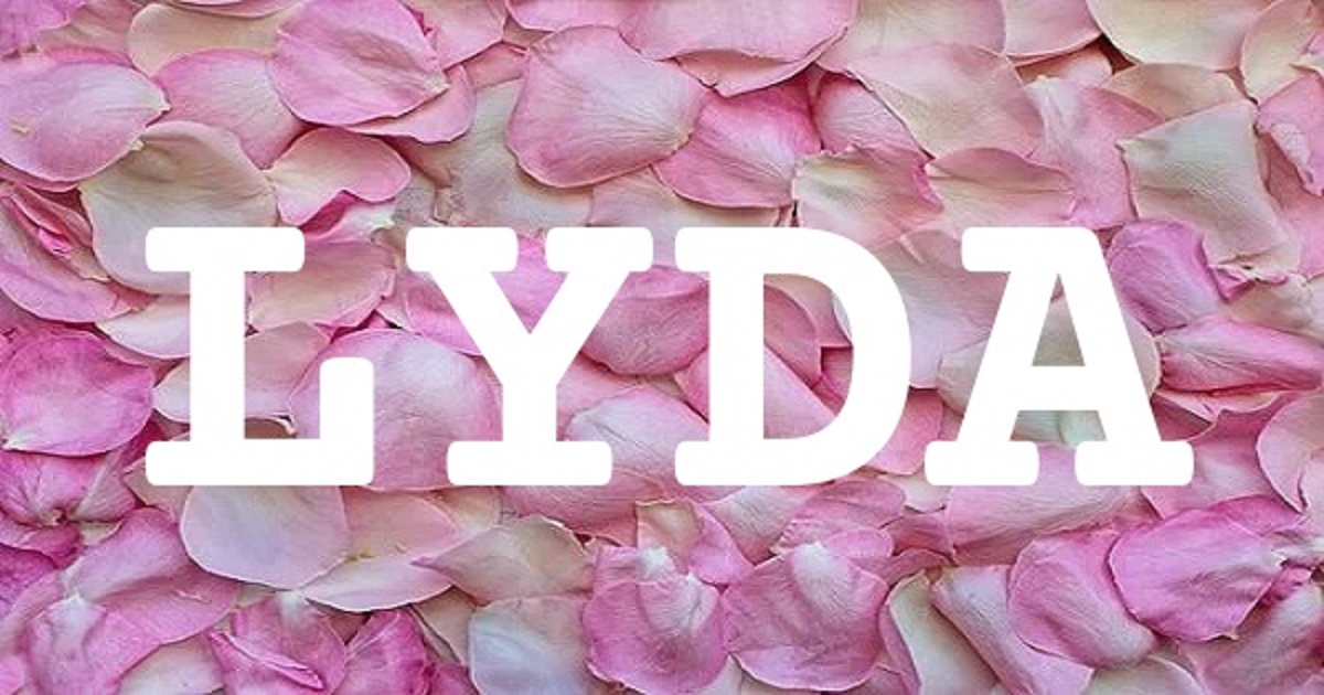 LYDA英文名字意思