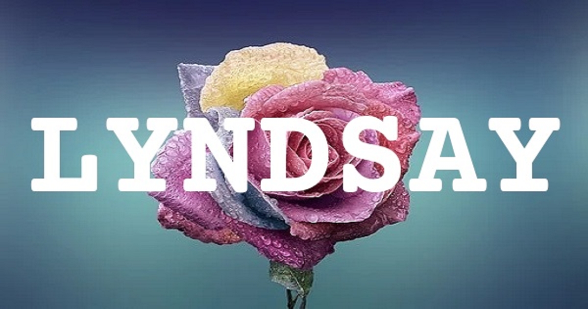 LYNDSAY英文名字意思