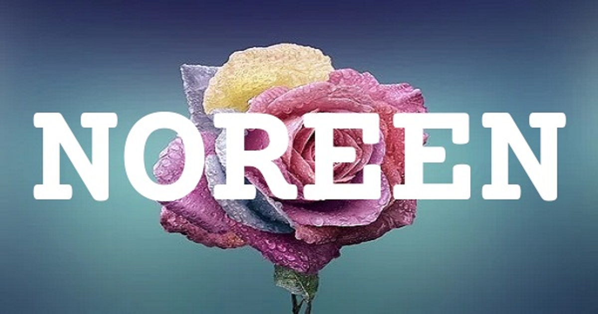 NOREEN英文名字意思