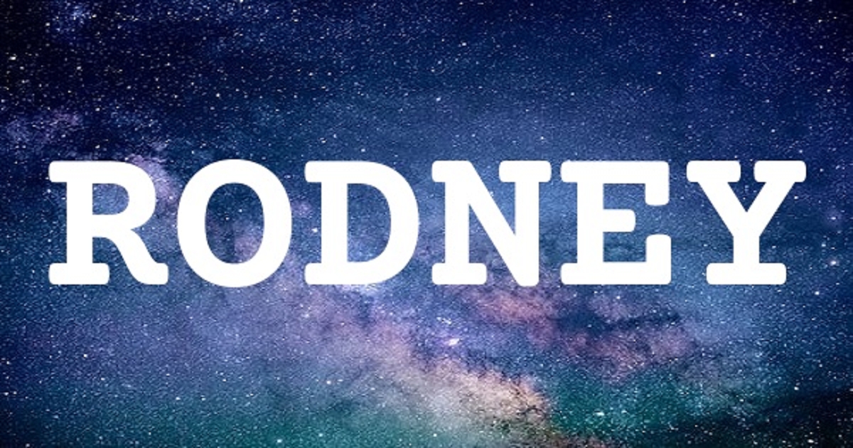 RODNEY英文名字意思
