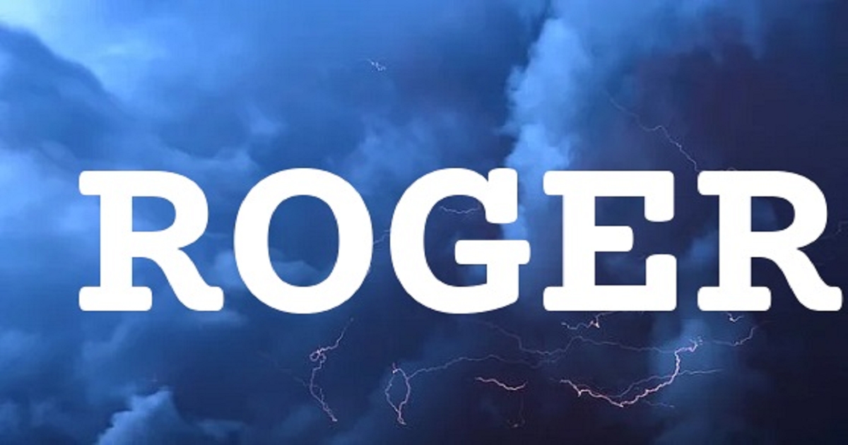 ROGER英文名字意思