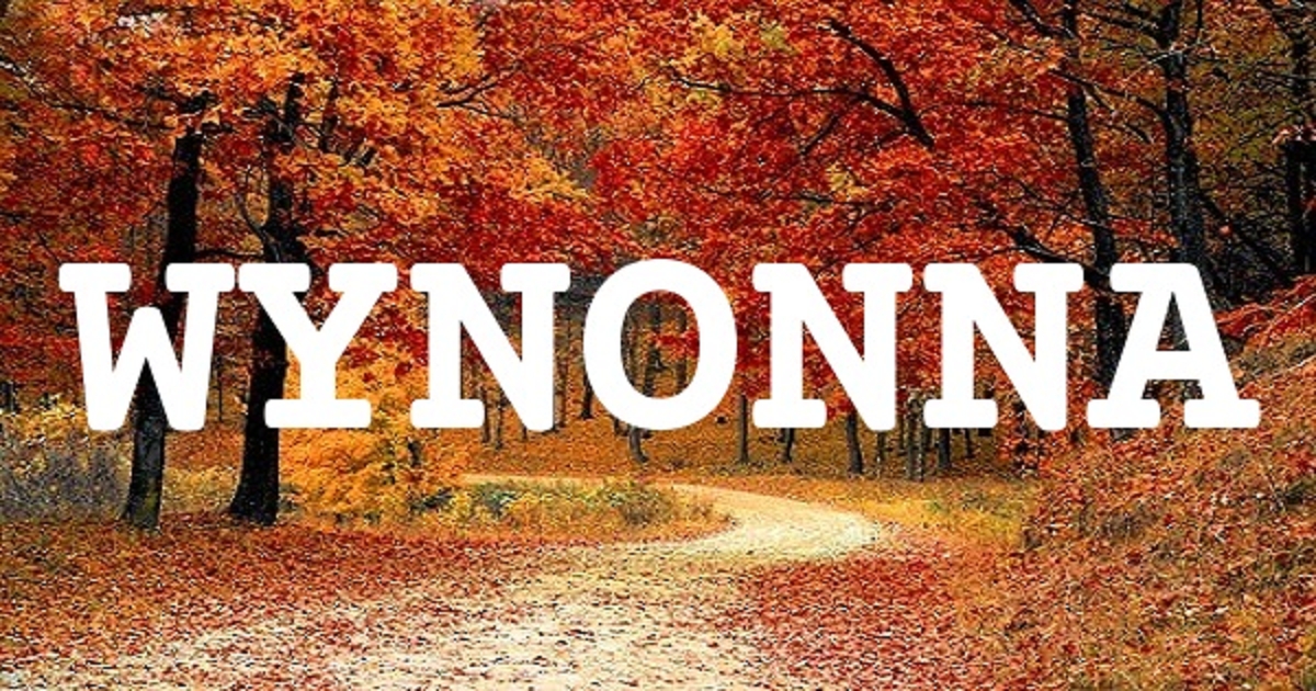 WYNONNA英文名字意思