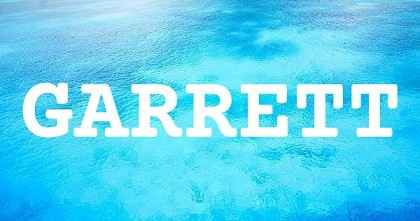 GARRETT英文名字意思